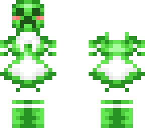 creeper maid | Minecraft Skins