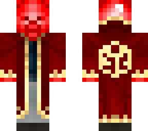 Red leader outfit | Minecraft Skin