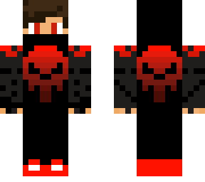 Skin ***** con Rojo | Minecraft Skin