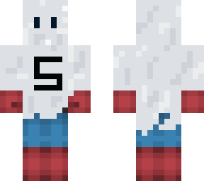 Solidarity spooky ghost. BOO! | Minecraft Skin