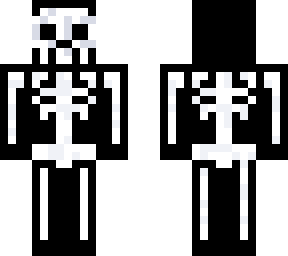 le skeleton | Minecraft Skins