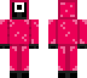 Squid Game- Pink Soldier | Minecraft Skin