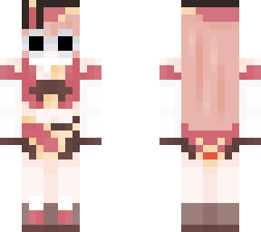 yanfei clout | Minecraft Skin