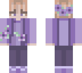Purple Lilacs =.= | Minecraft Skin