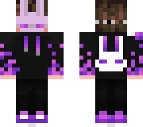 bunny mask boy | Minecraft Skin