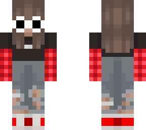 Clout Glasses Girl~ | Minecraft Skin