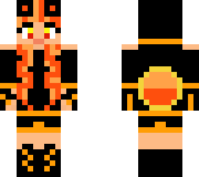 Cute Halloween Demon Panda | Minecraft Skin