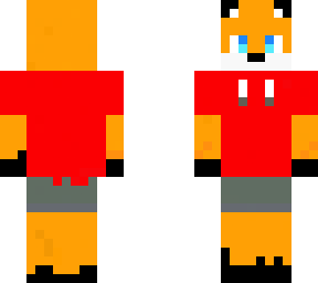 fox in pullover | Minecraft Skin