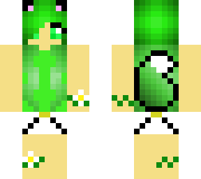 Green Wolf | Minecraft Skin