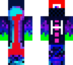 KRM GOD MODE Galaxy color | Minecraft Skin