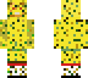 Moldy Spongebob | Minecraft Skin