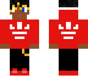 RED ADIDAS TRACKSUIT | Minecraft Skin
