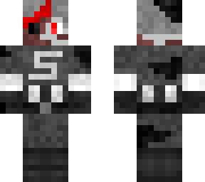 red life Solidarity | Minecraft Skin