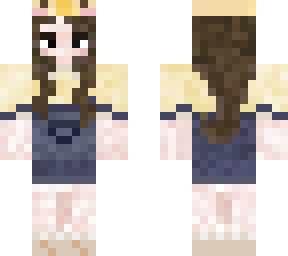 soft cottage duck hat girl skin | Minecraft Skin