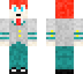 Touya Todoroki at UA | Minecraft Skin