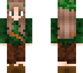 Wood Elf Minecraft Skins