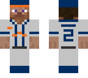 Astros Away | Minecraft Skin