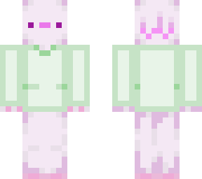Axolotl in jumper | Minecraft Skin