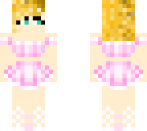 blonde ballerina | Minecraft Skin