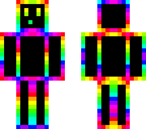 rainbow slime | Minecraft Skins