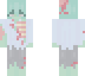 cute zombie girl | Minecraft Skin