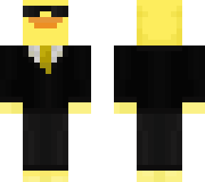 duck with a suit | Minecraft Skins