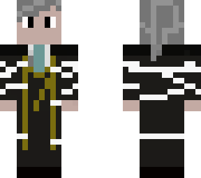 Lobotomy Corp justitia E.G.O suit | Minecraft Skin