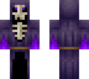 Halloween Mage Skeleton Skull Minecraft Skins