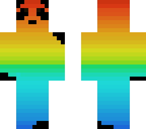 rainbow panda | Minecraft Skins
