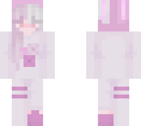 pink bunny onesie | Minecraft Skins