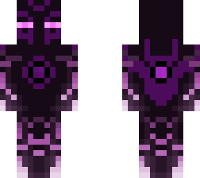 edited purple enderman | Minecraft Skin