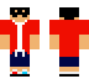 Freestyle with shades | Minecraft Skin