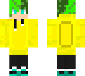 Pelo Verde Xd Minecraft Skins