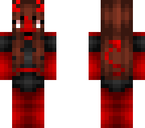 Mr And Mrs Devil's Daughter | Minecraft Skin