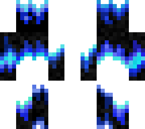 Blue Fire | Minecraft Skin