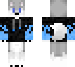 Blue fox | Minecraft Skin