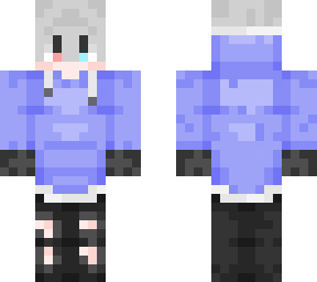 blue anime boy | Minecraft Skins