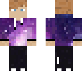 Cool Galaxy Boy | Minecraft Skin