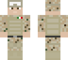 Mexican Army Special Forces | Minecraft Skin