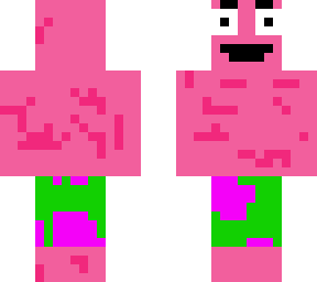 Patrick Star Minecraft Skins