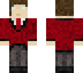red tux | Minecraft Skin