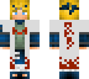 updated minato | Minecraft Skin
