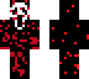 ghost face | Minecraft Skins