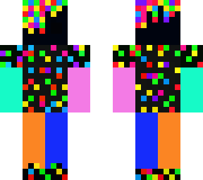 glitchcore base weirdcore | Minecraft Skins