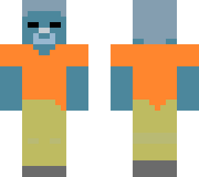 Inverted Herobrine | Minecraft Skin