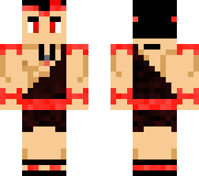 Lukerus (dios del calor) | Minecraft Skin