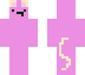 Pink cat | Minecraft Skin