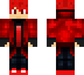 Red Gamer Boy | Minecraft Skin