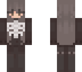 skeleton halloween girl skin | Minecraft Skin