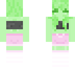 Slime Girl Minecraft Skins